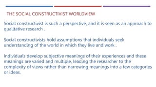 The selection of a research design | PPTX