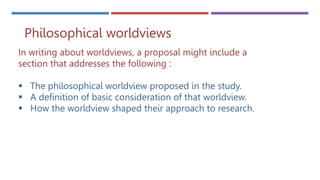 The selection of a research design | PPTX