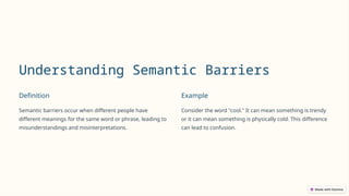 Semantic-Barriers-to-CommunicationAAAAAAA | PPT
