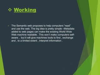 Semantic WEB | PPT