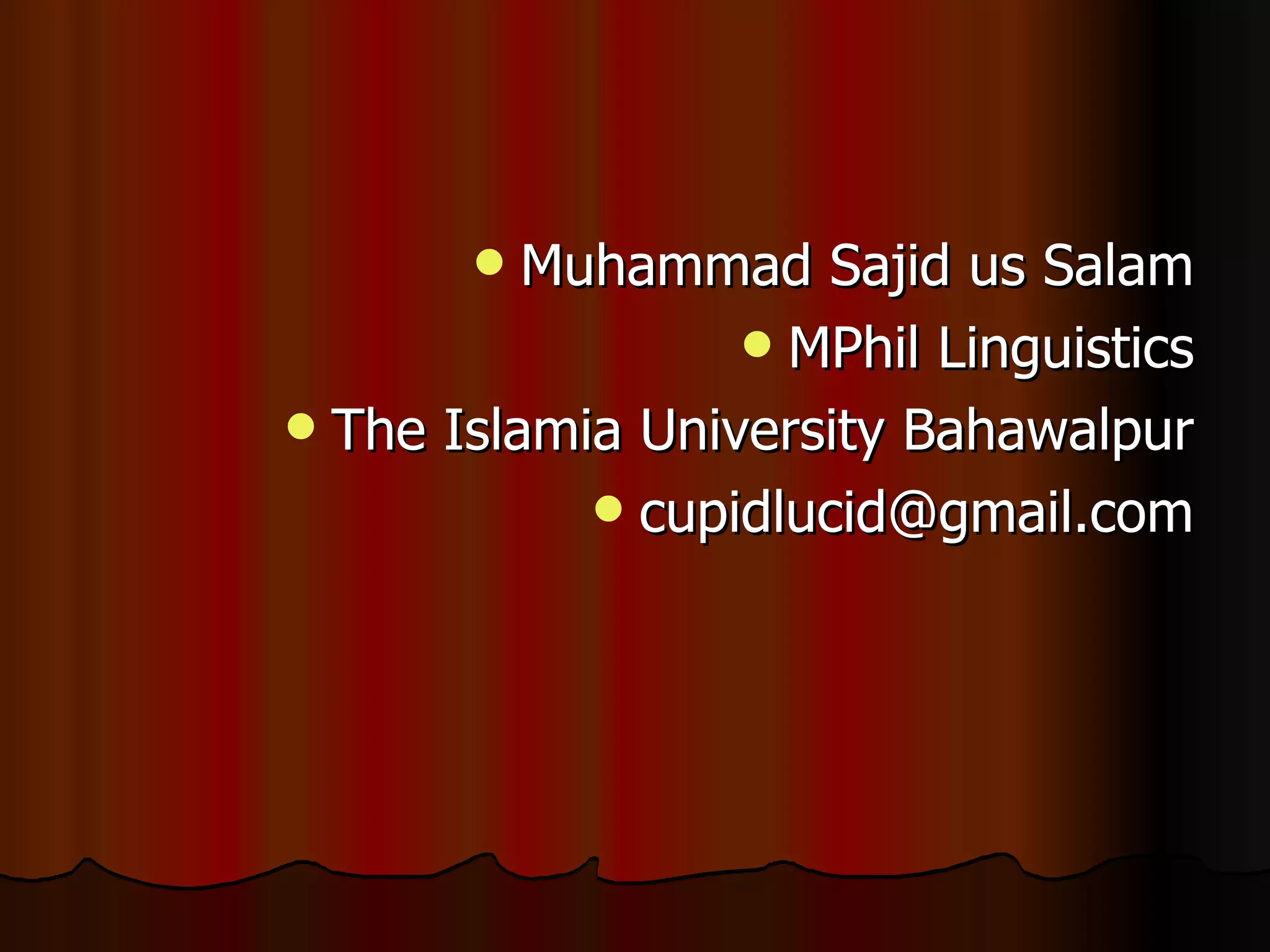 Semantic Roles | PPT