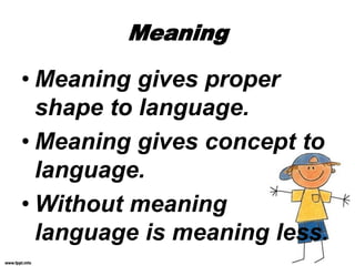 Semanti meaning and it types | PPT