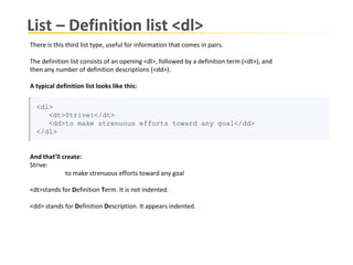 Semantically Correct And Standards Compliance Html | PPT