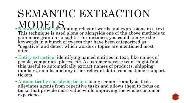 Semantic analysis | PPSX