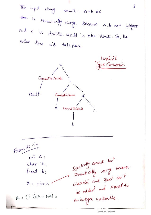Semantic Analysis In Compiler Construction