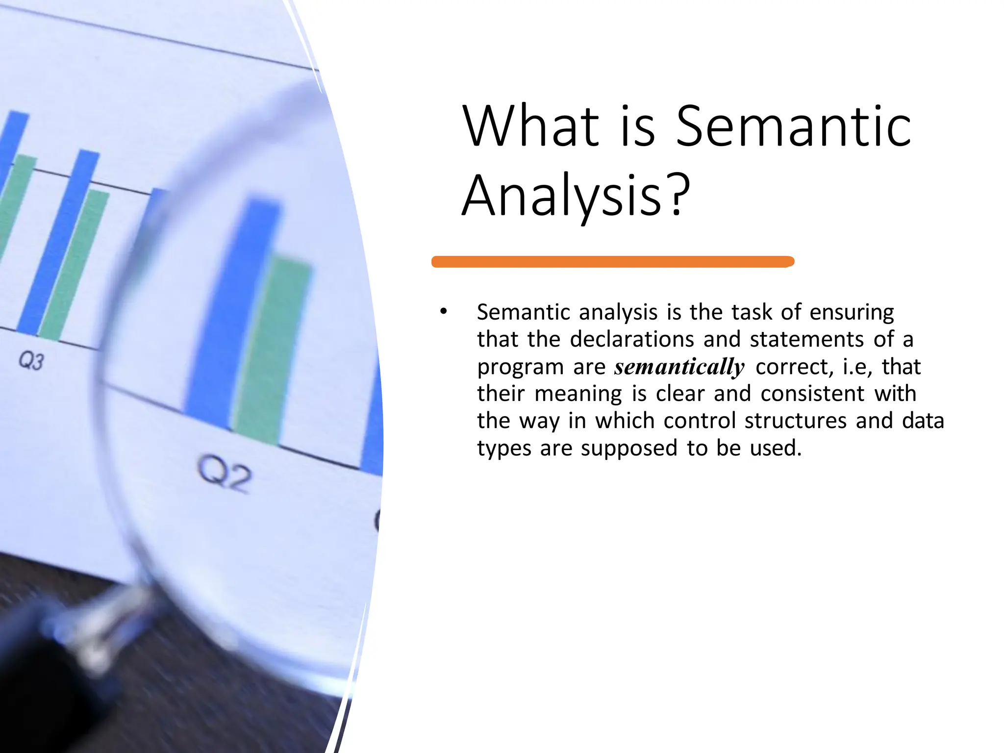 Semantic Analysis presentation of compiler construction | PDF