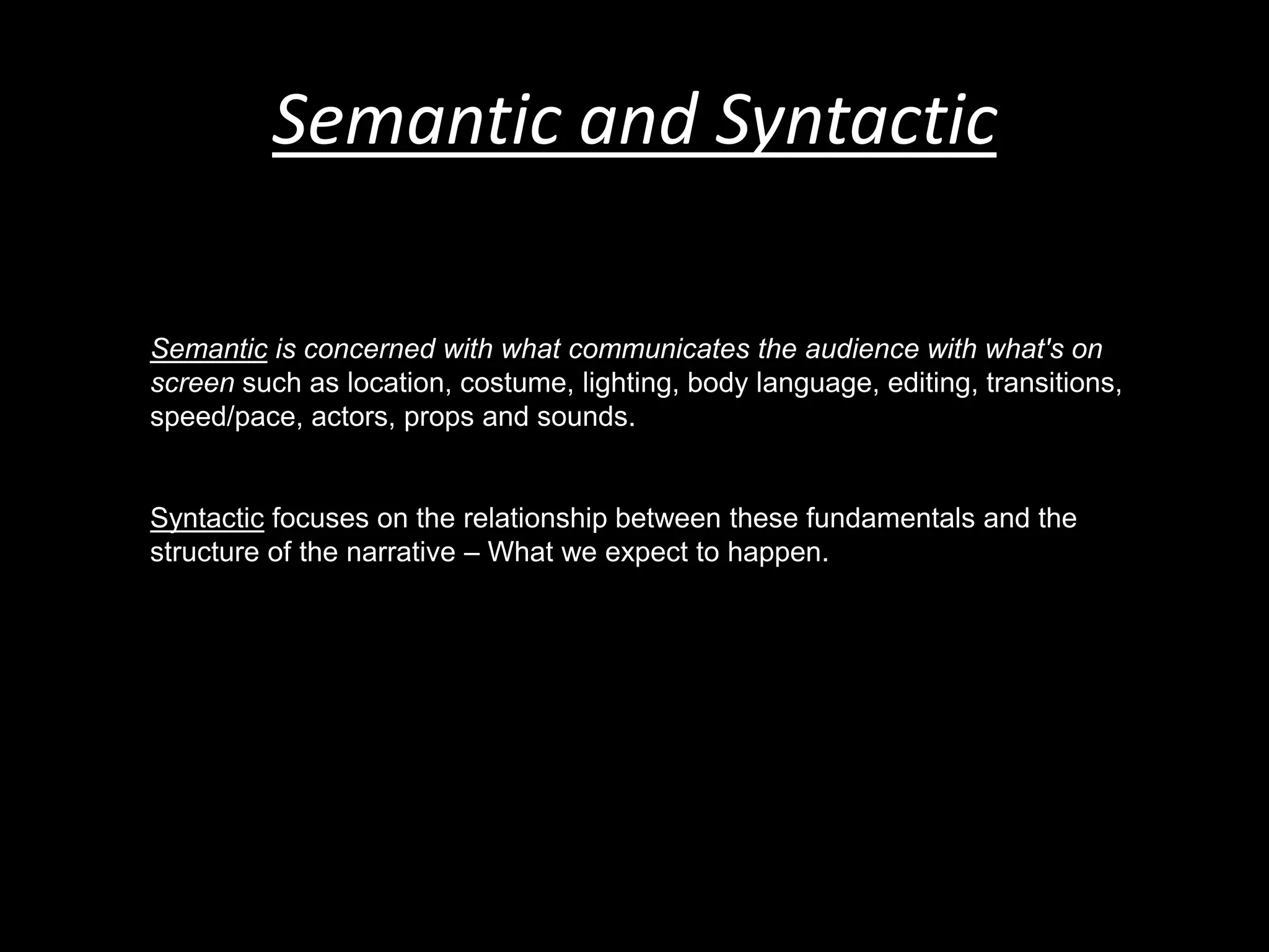 Semantic and synactic | PPT