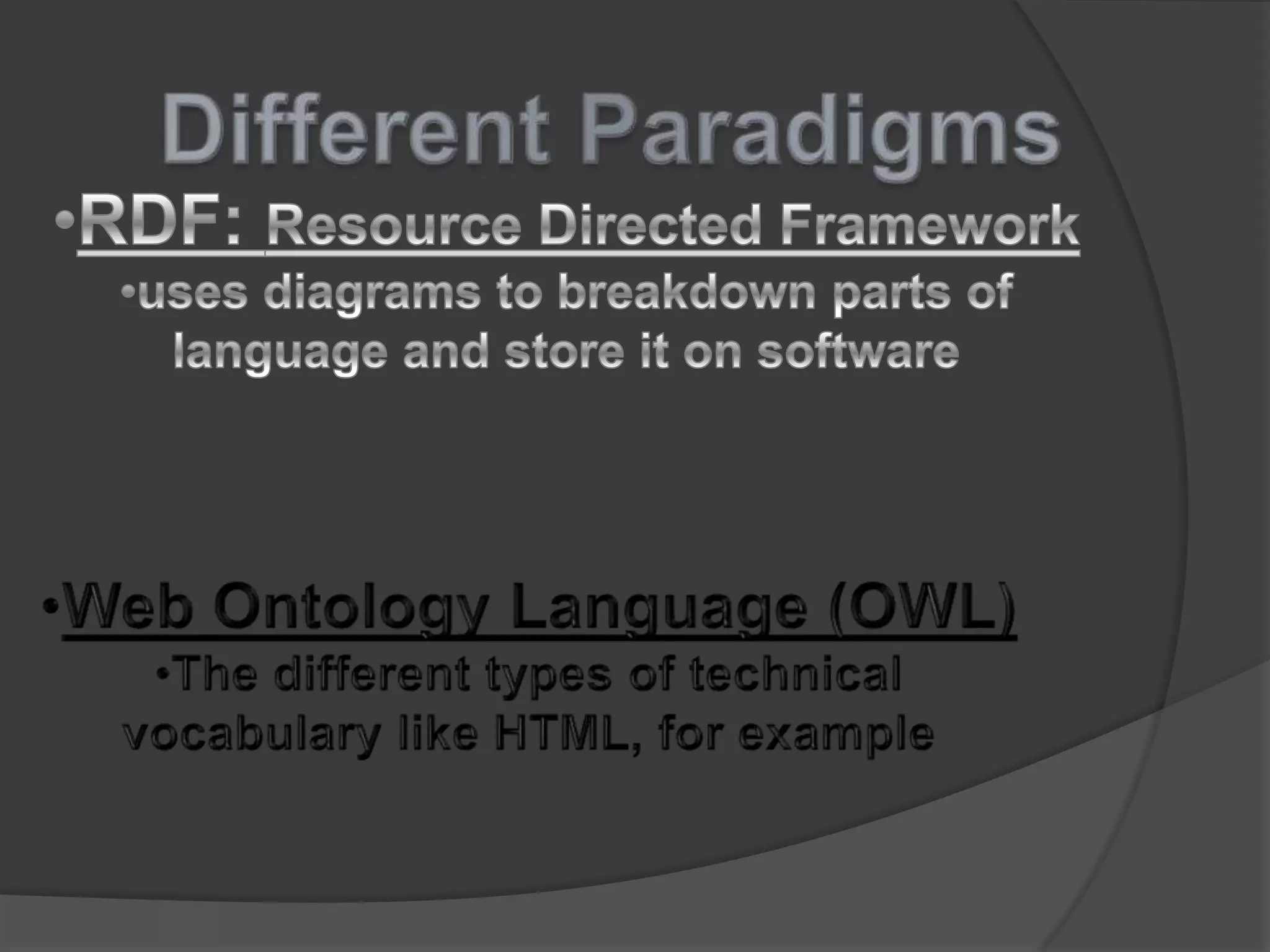 Semantic Aware Applications Pptx Web Design And Html Internet
