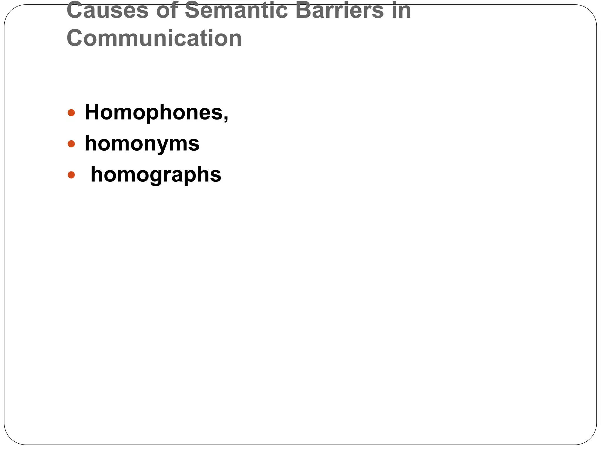 Semantic barriers | PPTX