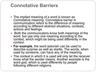 Semantic barriers | PPTX