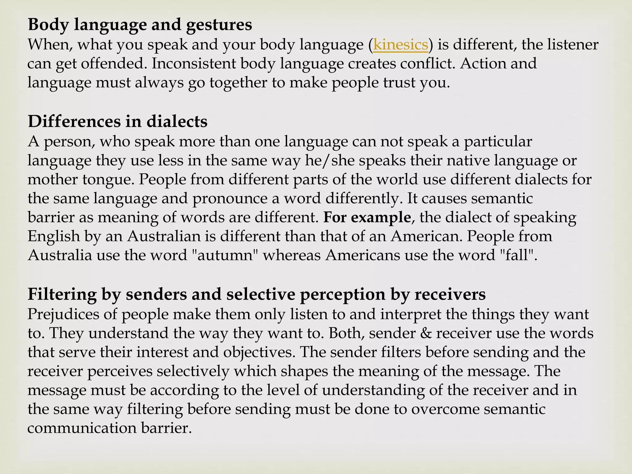 Semantic barriers in communication | PPTX