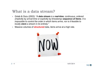 Toward Semantic Data Stream - Technologies and Applications | PPT