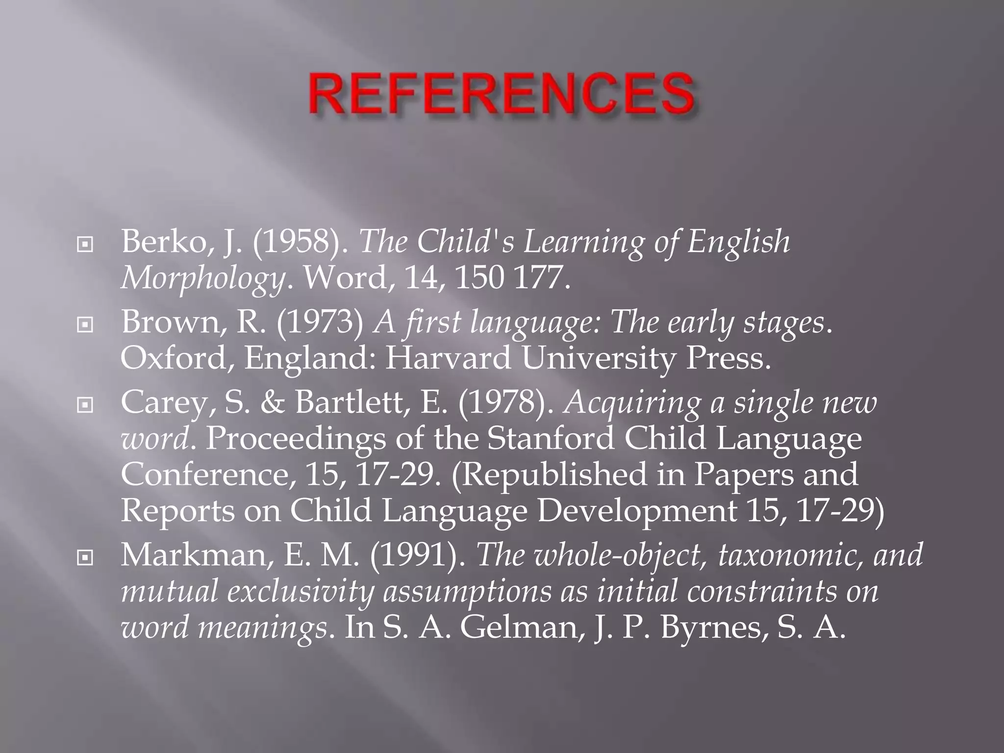 Semantic development | PPTX