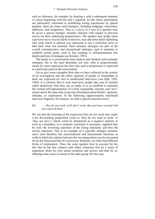 Semantic discourse analysis | PDF