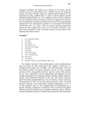 Semantic discourse analysis | PDF