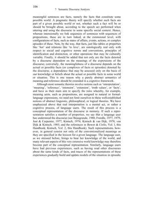 Semantic discourse analysis | PDF
