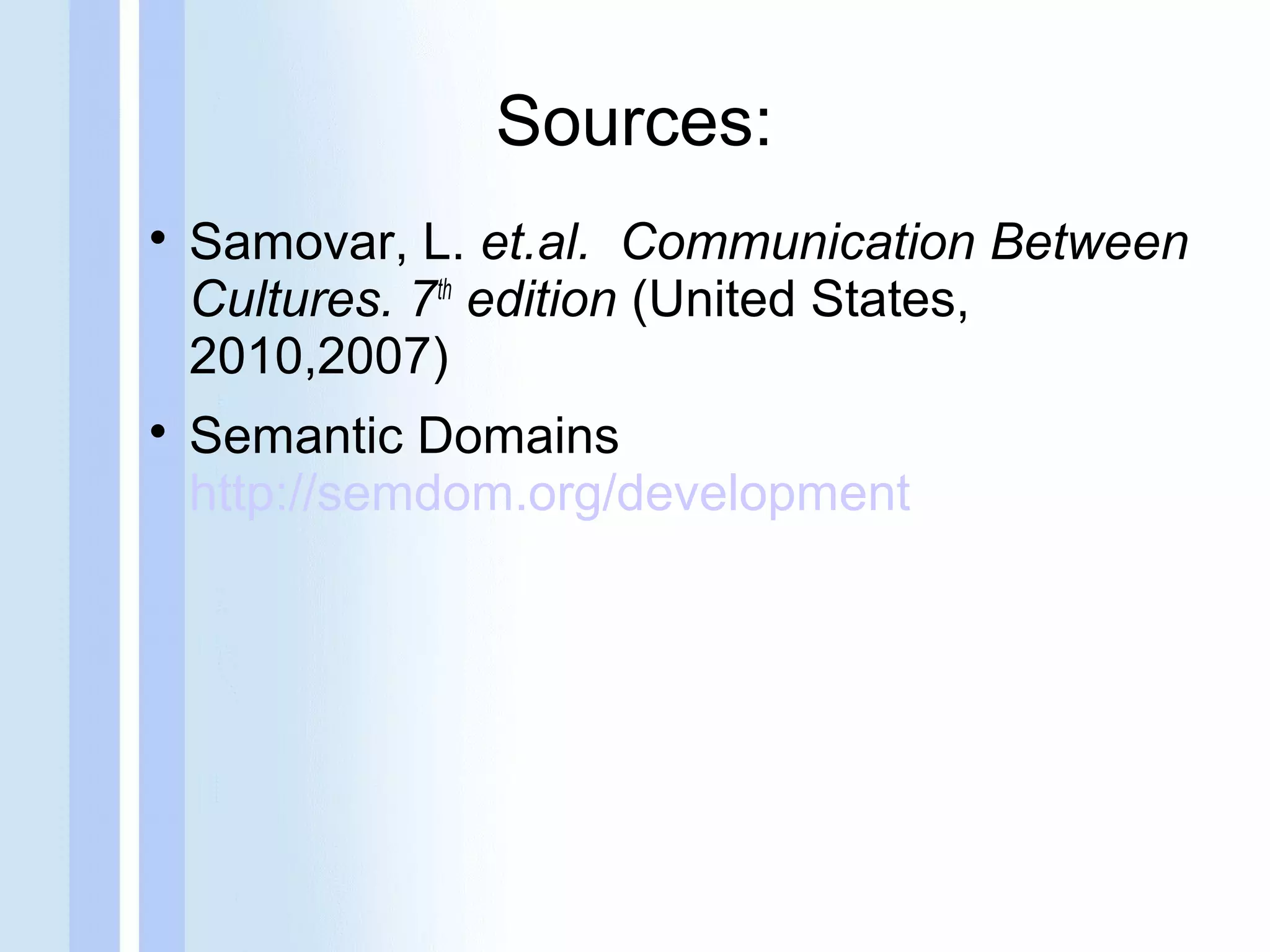 Semantic domain.ppt reyna | PPT