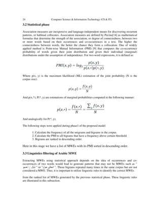Semantic extraction of arabic | PDF