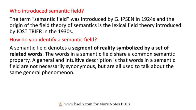 Semantic Field.pptx