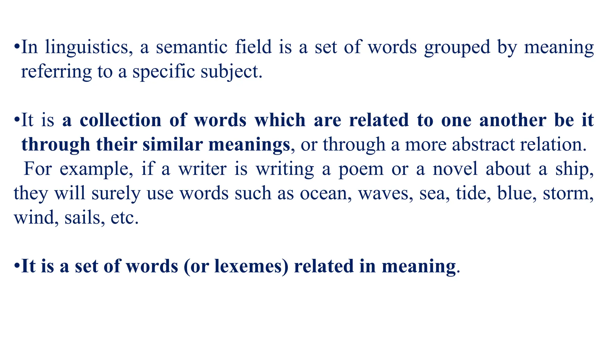 Semantic Field-A topic of Semantics.pptx