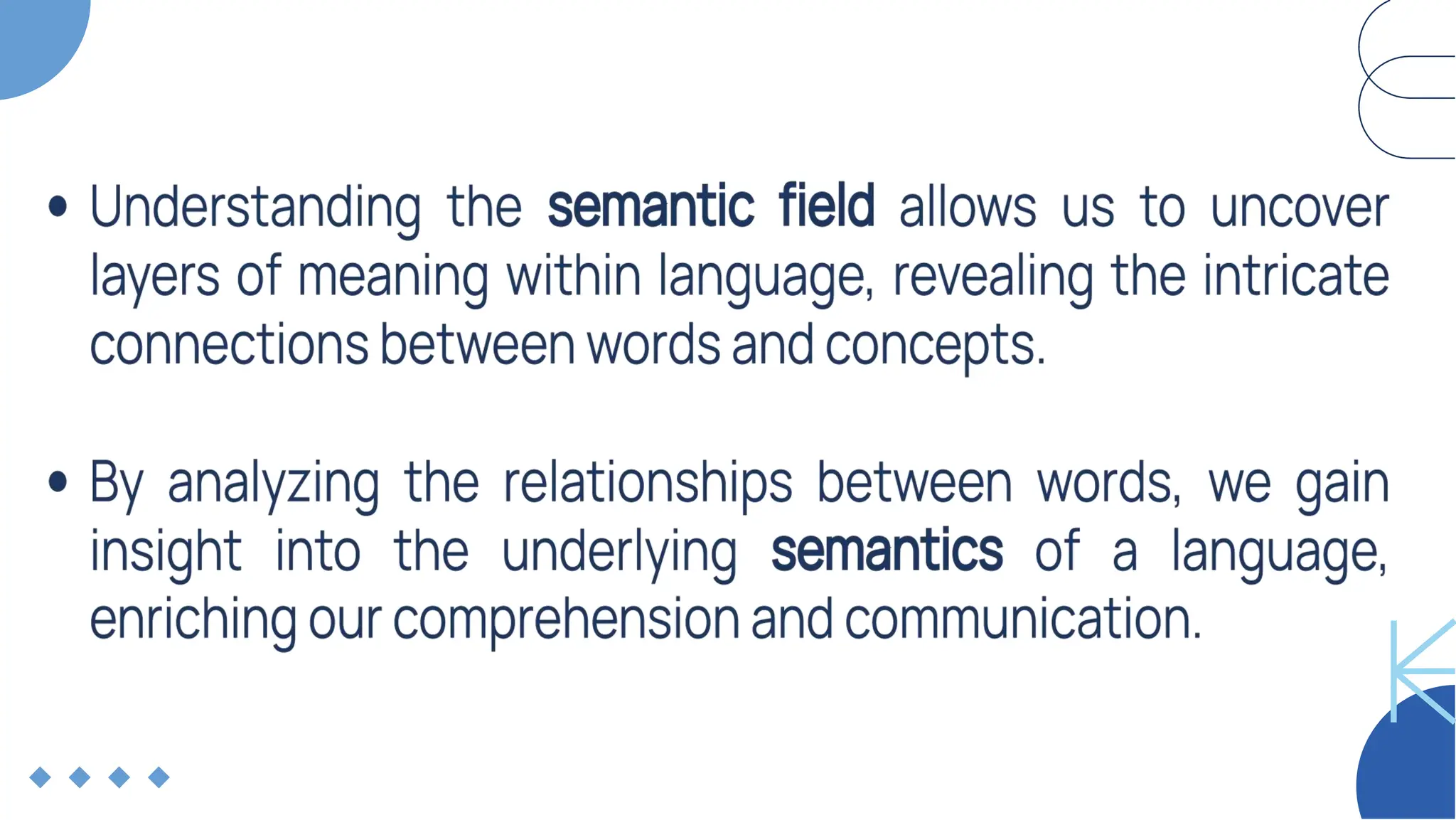 Semantic Field-A topic of Semantics.pptx | Science