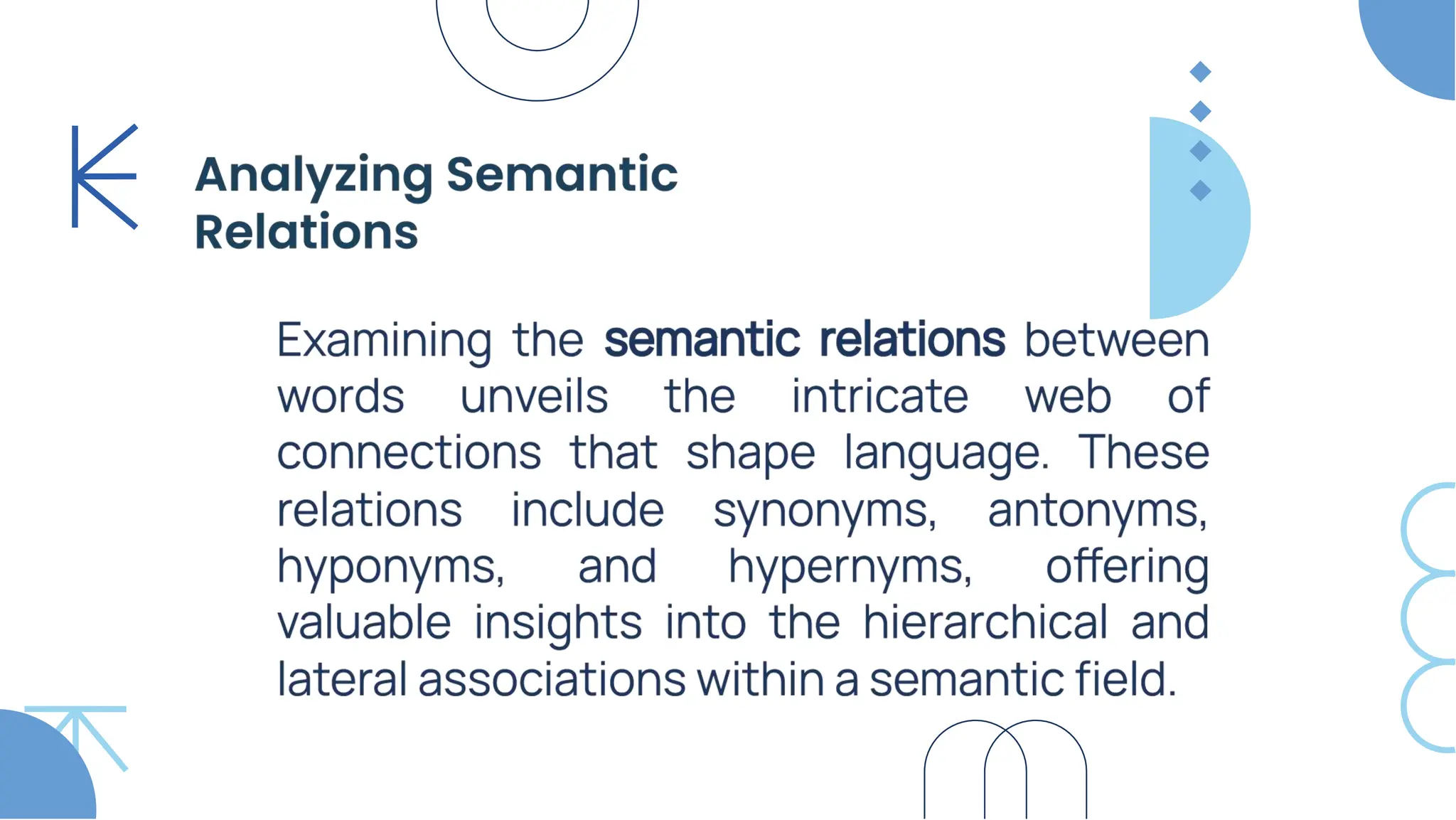 Semantic Field-A topic of Semantics.pptx | Science