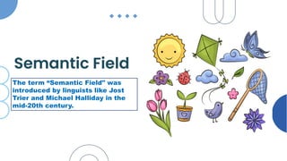 Semantic Field-A topic of Semantics.pptx | Science