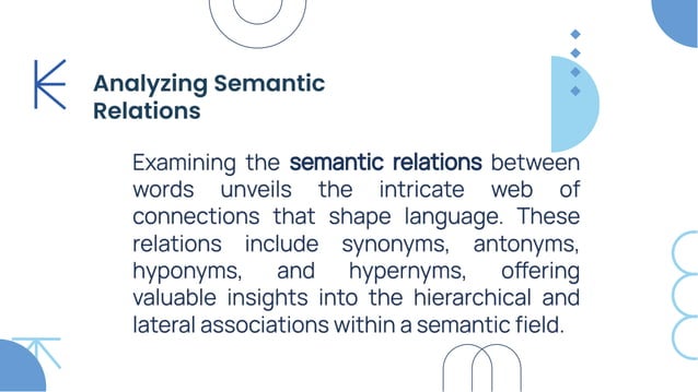 Semantic Field-A topic of Semantics.pptx | Science