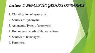 Semantic Groups of Words.pptx