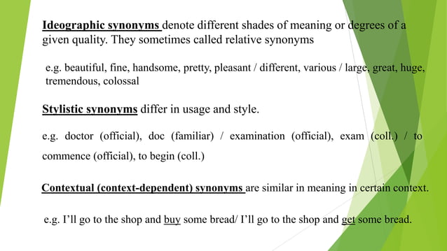 Semantic Groups of Words.pptx | Style & Fashion