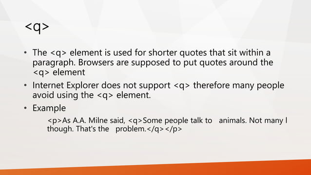 Semantic markup language | PPTX | Web Design and HTML | Internet