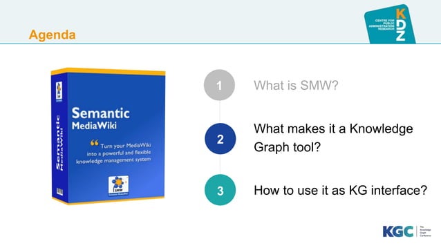 Semantic MediaWiki as Knowledge Graph Interface | PPT