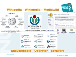 Semantic MediaWiki - Knowledge Management and Open Data Use Cases | PPT