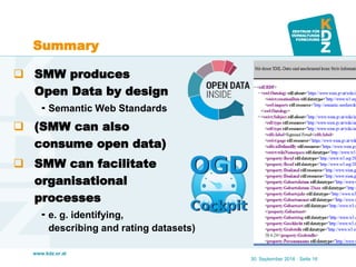 Semantic MediaWiki and Open Data | PPT