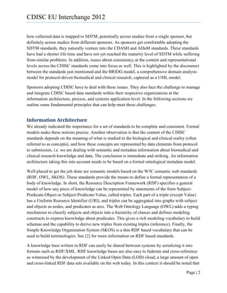 Semantic models for cdisc based standards and metadata management (1) | PDF
