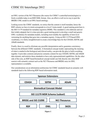 Semantic models for cdisc based standards and metadata management (1) | PDF