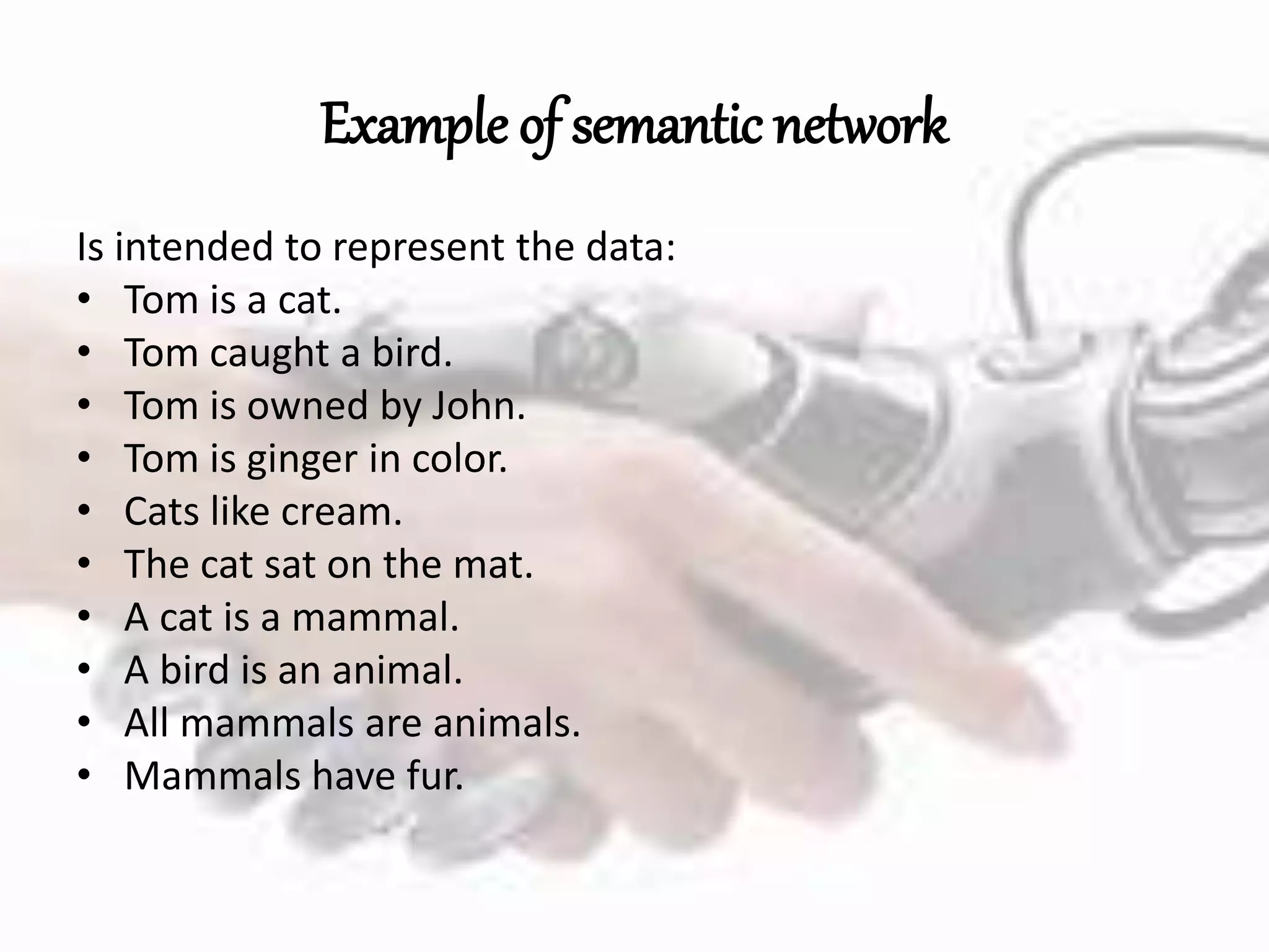 Semantic nets in artificial intelligence | PPTX