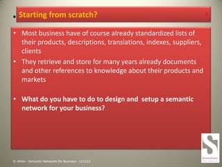 Semantic Networks for business | PDF