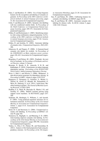 Towards Building Semantic Role Labeler for Indian Languages | PDF | Programming Languages ...