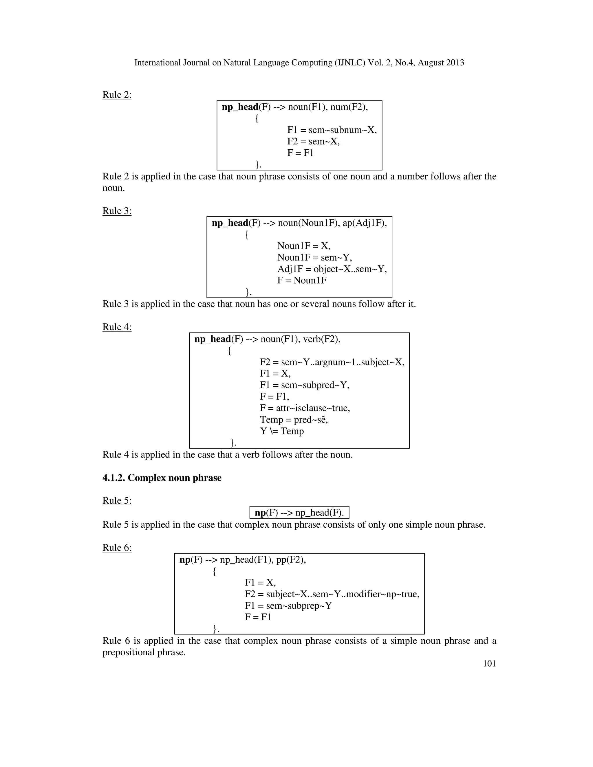 SEMANTIC PARSING OF SIMPLE SENTENCES IN UNIFICATION-BASED VIETNAMESE GRAMMAR | PDF