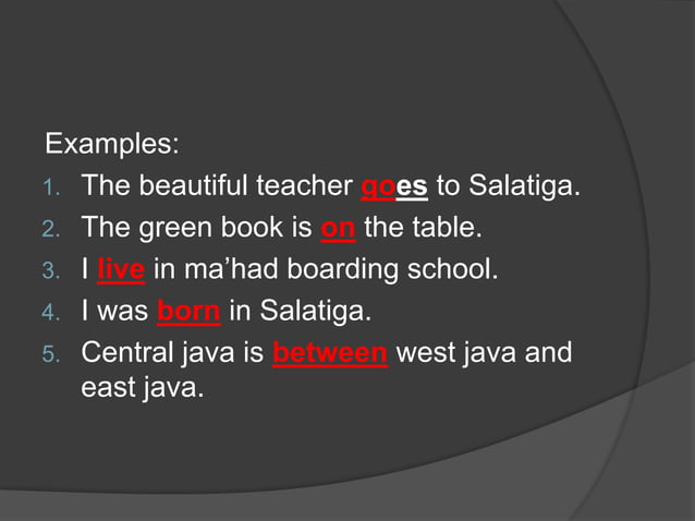 Semantic predicator,predicate & degree of predicator. STAIN SALATIGA | PPT
