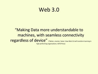 Semantic Web Training | PPT | Internet | Computing