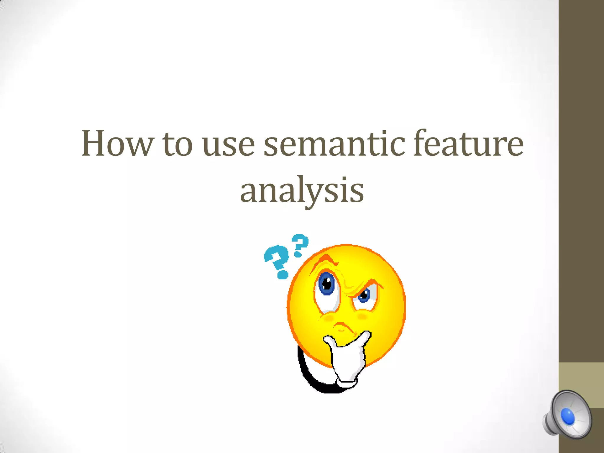 Semantic presentation | PPTX