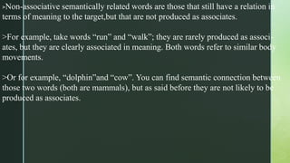 Semantic Priming | PPTX