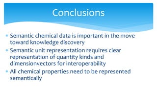 Semantic properties and units | PPTX