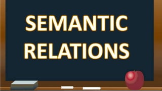 Semantic relation | PPTX