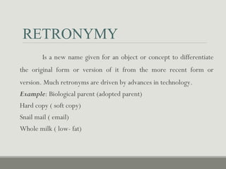 Semantic relation among words | PPT