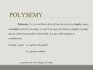 Semantic relation among words | PPT