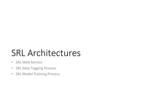 Semantic role labeling | PPT