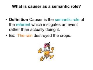 Semantic Roles | PPT